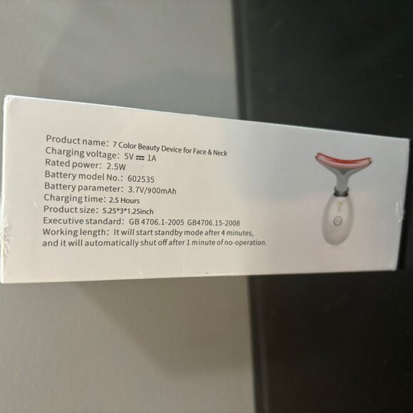 Skincare | 7 Color Beauty Device For Face Neck For Skin ...
